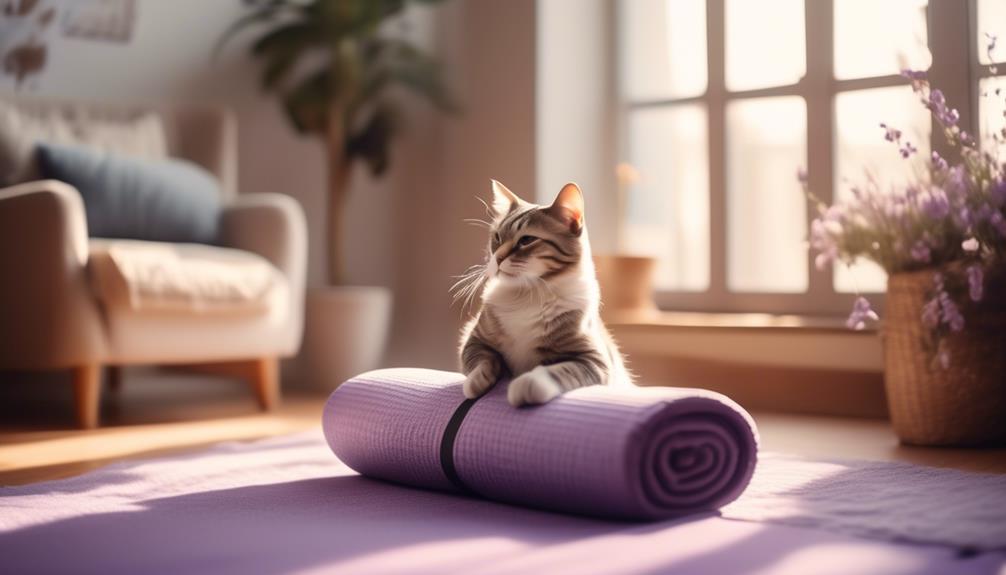 How To Create A Calming Yoga Routine For Cats
