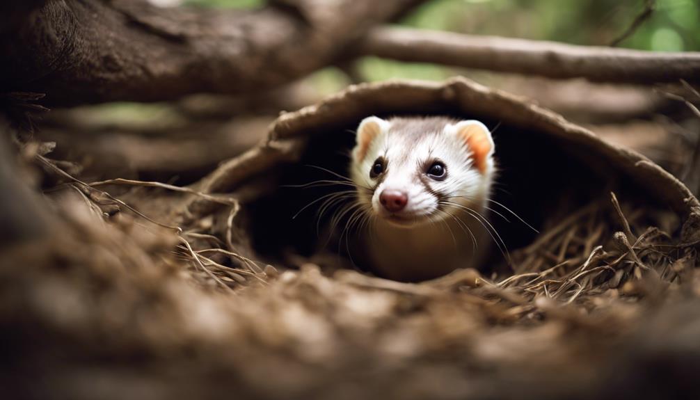 Do Ferrets Benefit From Having Multiple Hideouts?