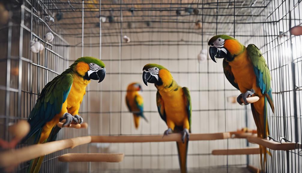 How To Determine The Best Type Of Cage For Your Parrot's